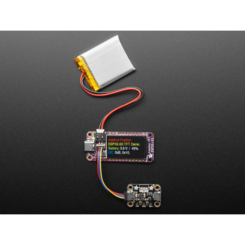 Adafruit Feather ESP32-S3 TFT - Letmeknow