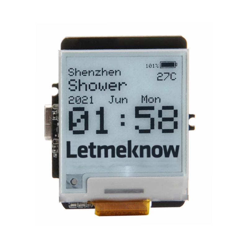 LILYGO TTGO Wrist-E-Paper ESP32 – Carte de développement sans fil ... LILYGO TTGO Wrist-E-Paper ESP32 – Carte de développement sans fil ...