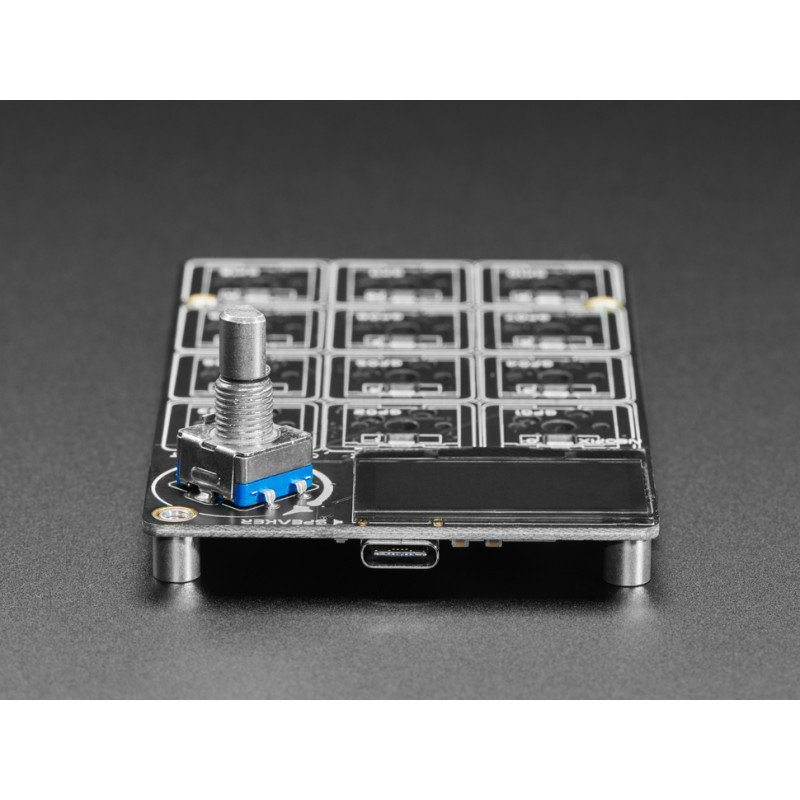 Adafruit MACROPAD RP2040 Nu - 3x4 Keys + Encoder + OLED - Letmeknow