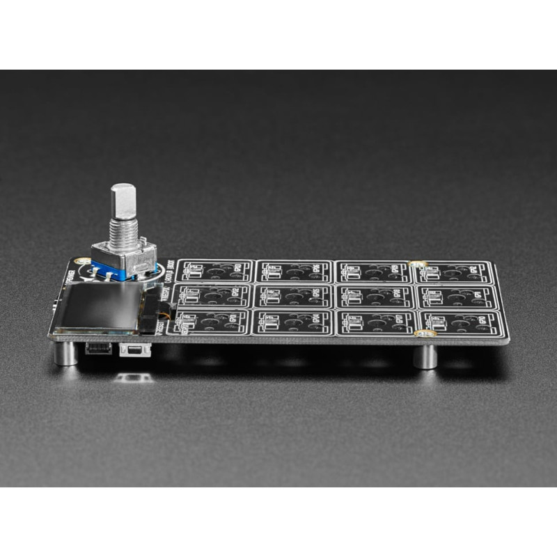 Adafruit MACROPAD RP2040 Nu - 3x4 Keys + Encoder + OLED - Letmeknow