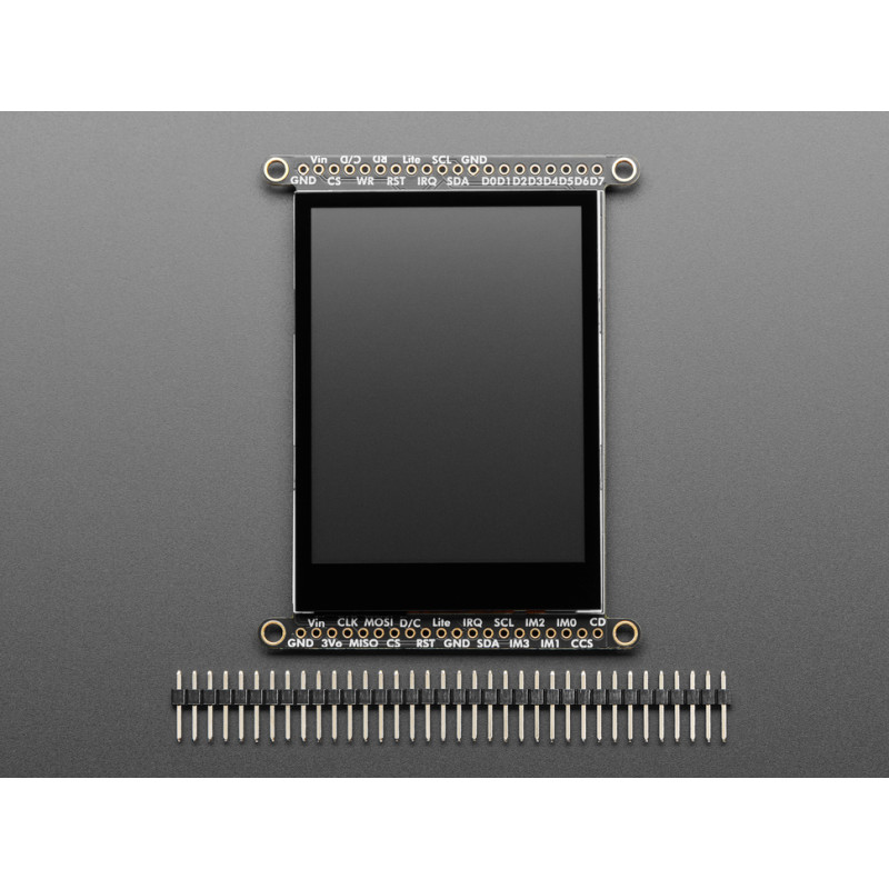 Ecran TFT LCD 2.8" avec breakout et port MicroSD - Connecteur EYESPI ...