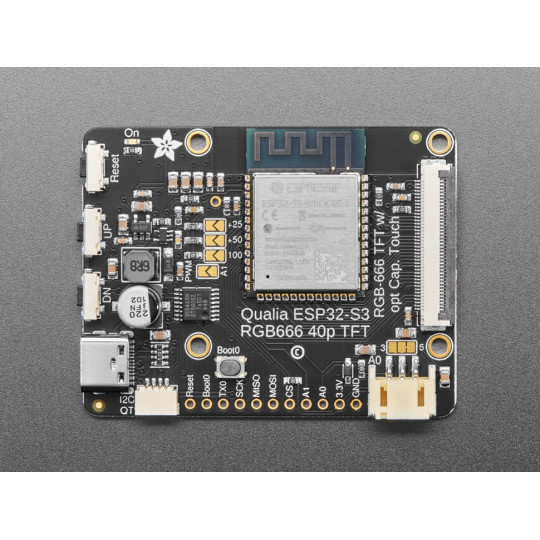 Adafruit Qualia ESP32-S3 pour écran TFT avec pinout RGB-666 - Letmeknow