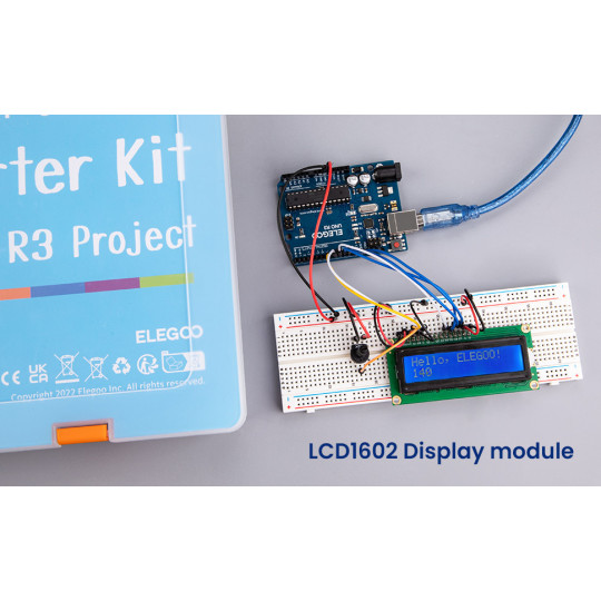 ELEGOO UNO R3 Starter kit Français - Letmeknow