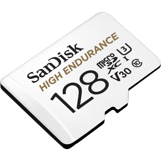 Carte Micro SD 128Gb SanDisk High Endurance Classe 10 - Letmeknow