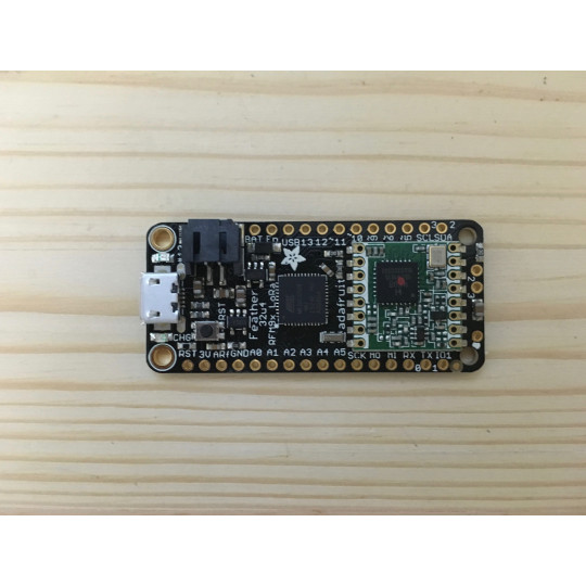 Adafruit Feather 32u4 LoRa 433 MHz - Letmeknow