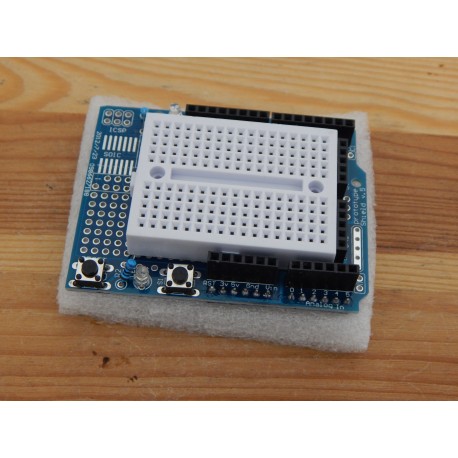 Proto Shield pour Arduino + Breadboard - Letmeknow