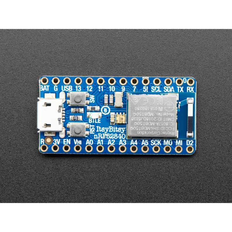 Adafruit Itsy Bitsy nRF52840 Express Bluetooth LE - Letmeknow