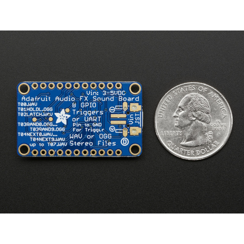 Audio FX Mini Sound Board 16MB Flash - Letmeknow
