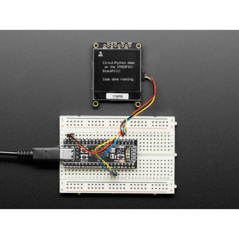 Adafruit STM32F411 BlackPill - Letmeknow