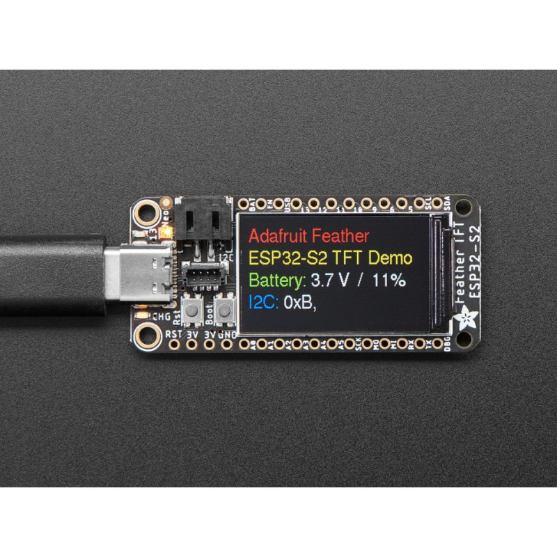 Adafruit Feather ESP32-S2 TFT - Letmeknow