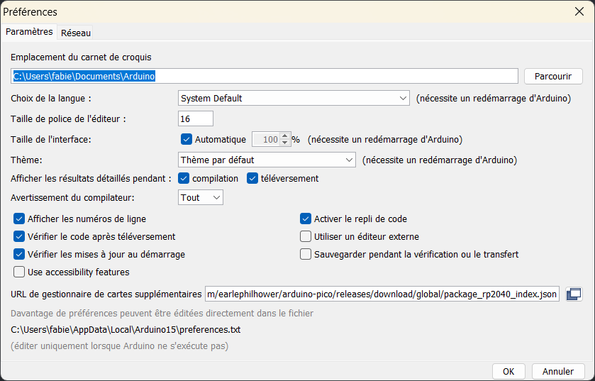 [Tuto] Changer le thème d'Arduino IDE - Letmeknow